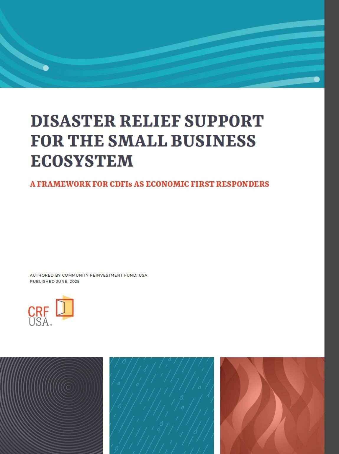 Disaster Recovery and Response - Community Reinvestment Fund, USA